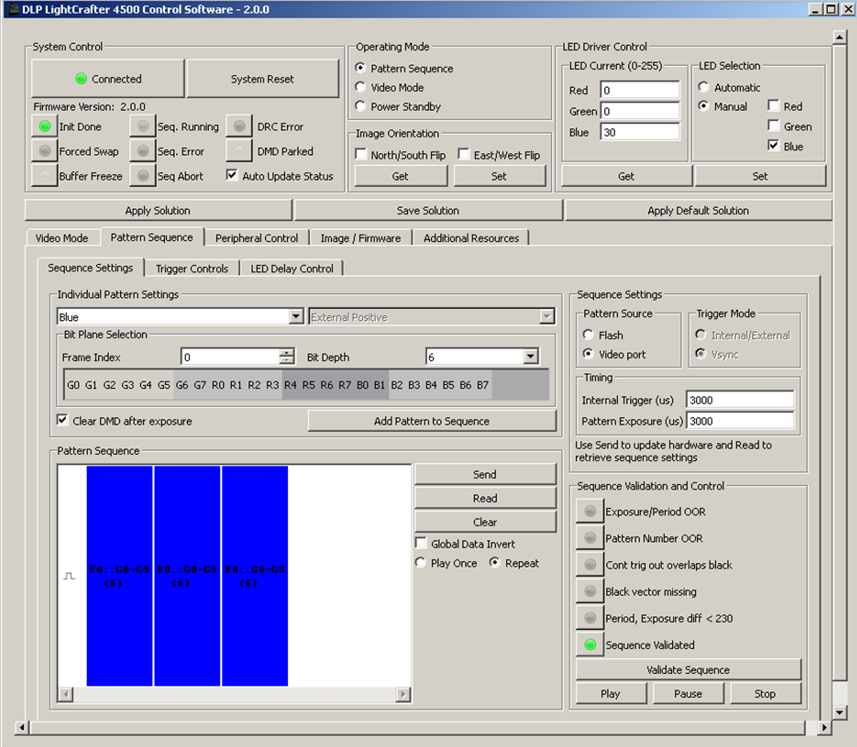 Ligthcrafter Settings Pyvstim Documentation